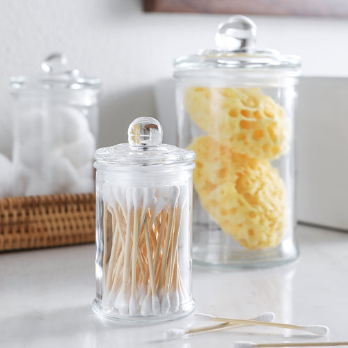 Winston Porter 3 Piece Apothecary Jar Set And Reviews Wayfair